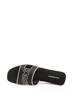 Karl Lagerfeld Logo-cutout Sandals