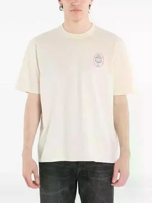 Guess Logo-print Cotton T-shirt - Neutrals