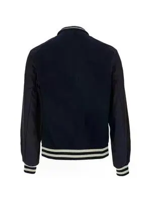 Moncler Striped-trim Panelled Jacket