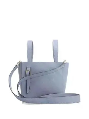 VALEXTRA Mini Signature-detail Tote Bag