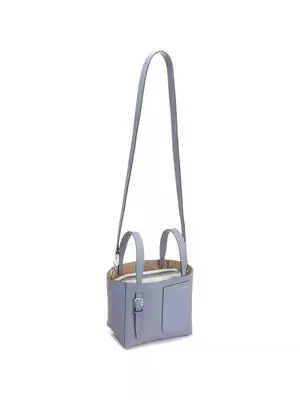 VALEXTRA Mini Signature-detail Tote Bag