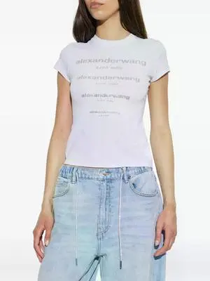 Alexander Wang Hotfix Logo T-shirt