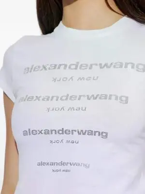 Alexander Wang Hotfix Logo T-shirt