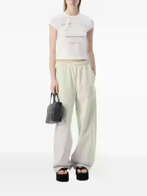 Alexander Wang Hotfix Logo T-shirt - White