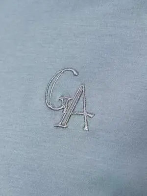 Giorgio Armani Logo-embroidered Cotton T-shirt