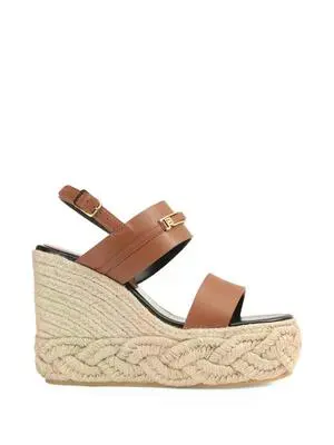SERGIO ROSSI Bitt Sandals - Brown