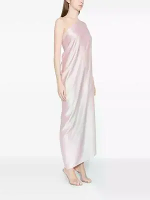 STEPHAN JANSON One-shoulder Draped Maxi Dress