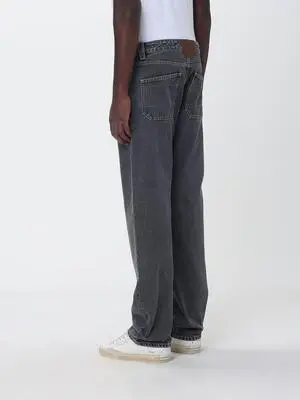 FERRARI Wide-leg Cotton Denim Jeans