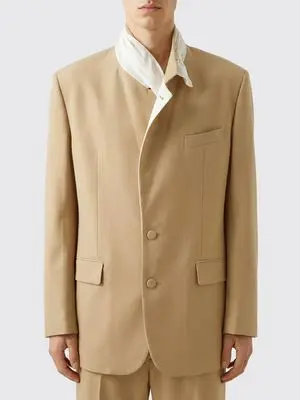 MAGLIANO Single-breasted Stretch Viscose Blazer - Beige