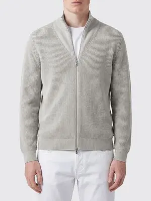 Brunello Cucinelli Zip-up Ribbed Knit Sweater