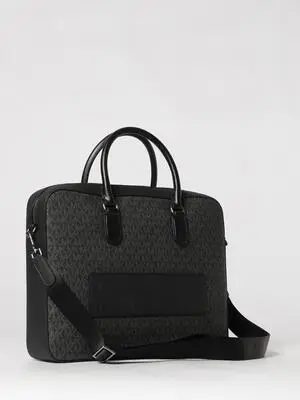 Michael Kors Coated Cotton Business Bag With Mk Monogram