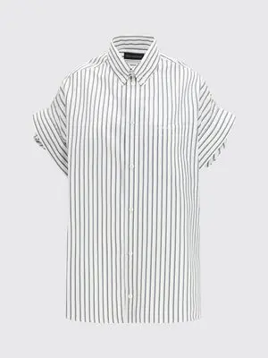 Balenciaga Striped Cotton Shirt