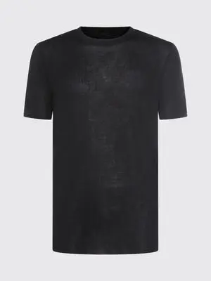 Thom Browne Viscose T-shirt - Black