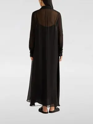 Momoni Silk Blend Chemisier Dress