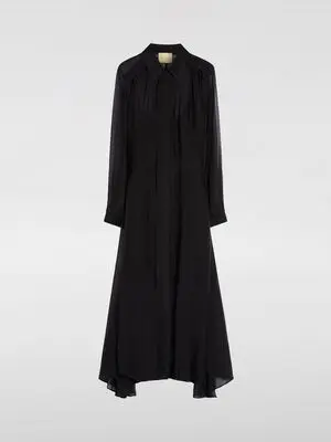 Momoni Silk Blend Chemisier Dress