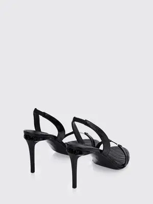 Philipp Plein Heeled Slingback Sandals