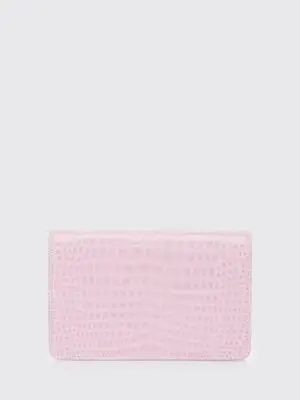 Philipp Plein Clutch With Embellished Logo - Fuchsia