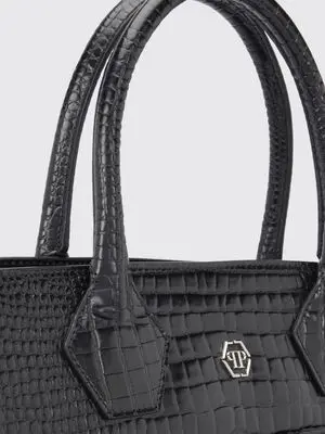 Philipp Plein Crocodile Effect Handbag