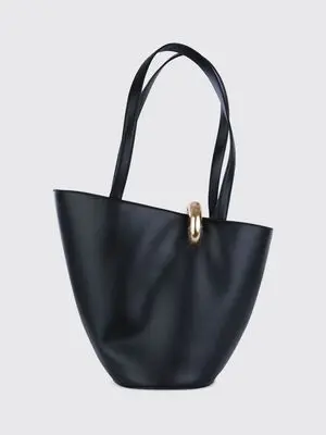 Jacquemus Bambola Leather Shoulder Bag - Black
