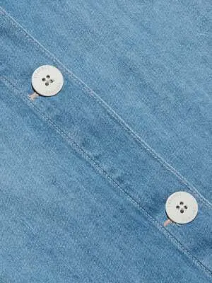 L'Agence Foster Sleeveless Denim Top