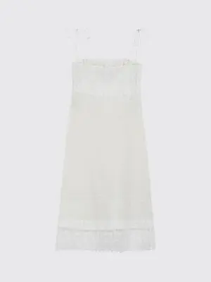 Valentino Garavani Lace Trimmed Dress