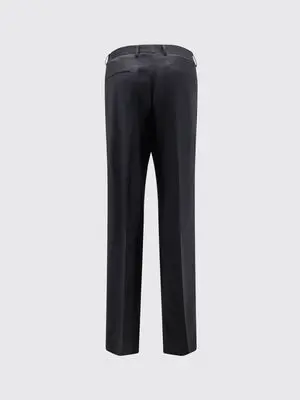 Tagliatore Tailored Trousers In Silk Blend - Black