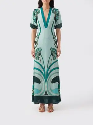 La DoubleJ Printed Maxi Dress