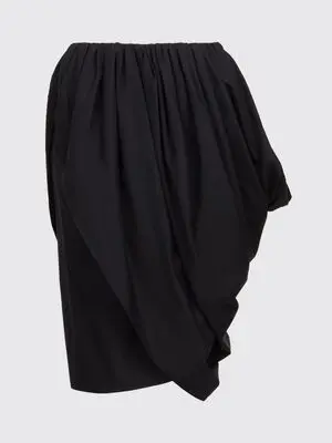 Chloé Cotton Draped Mini Skirt