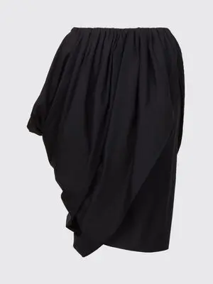 Chloé Cotton Draped Mini Skirt