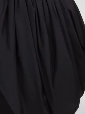 Chloé Cotton Draped Mini Skirt