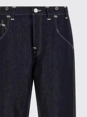 JUNYA WATANABE X LEVI'S Straight Fit Cotton And Linen Denim Jeans