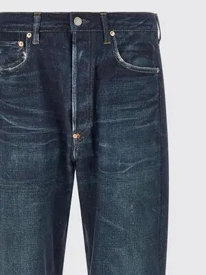 JUNYA WATANABE X LEVI'S Straight Fit Linen And Cotton Blend Denim Jeans