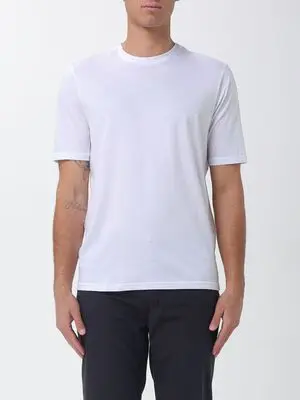 XC Basic Short-sleeved Crew Neck T-shirt In Cotton With A Slim Fit - White