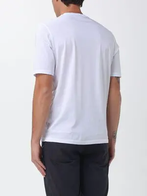 XC Basic Short-sleeved Crew Neck T-shirt In Cotton With A Slim Fit - White
