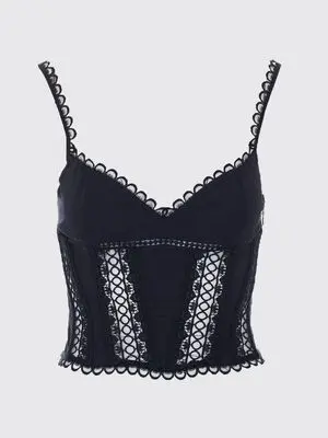 Charo Ruiz Ibiza Embroidered Off-the-shoulder Corset Top