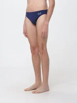 EA7 Logo Swimsuit - Blue