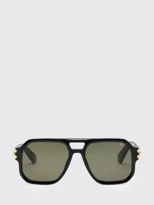 Philipp Plein Acetate Aviator Sunglasses With Double Bridge - Black