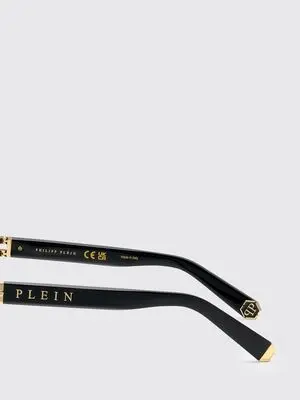 Philipp Plein Acetate Aviator Sunglasses With Double Bridge - Black