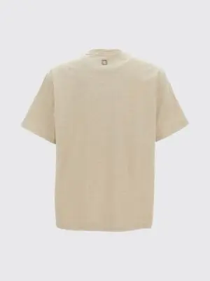 WOOYOUNGMI Graphic-print And Contrast-logo Cotton Crewneck T-shirt