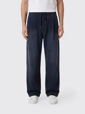 WOOYOUNGMI Relaxed Fit Cotton Jogging Trousers - Blue