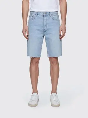 AGOLDE Knee-length Five-pocket Denim Shorts - Gnawed Blue