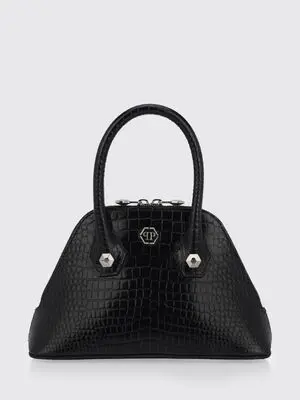 Philipp Plein Silver Tone Totes