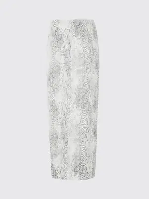 Federica Tosi Asymmetrical Draped Skirt - Nude