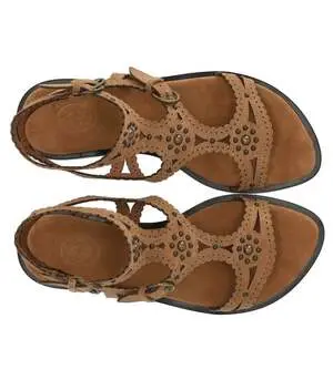 Ash Studded Suede Flat Sandals