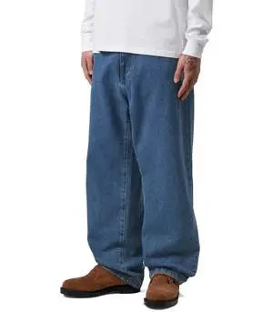 Carhartt Work In Progress Landon Loose Tapered Jeans - Light Blue