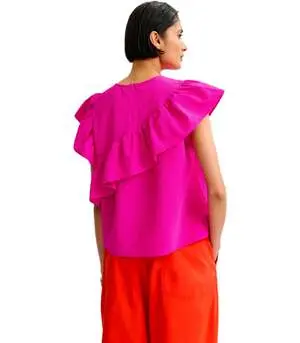 Essentiel Antwerp Polyester Ruffle Top