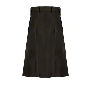 GANNI Pleated Midi Skirt
