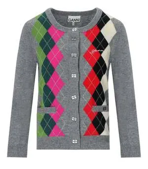 Ganni Trimmed Cardigans For Women