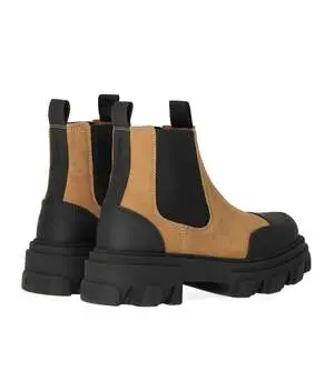 GANNI Chelsea Boots With Lug Sole