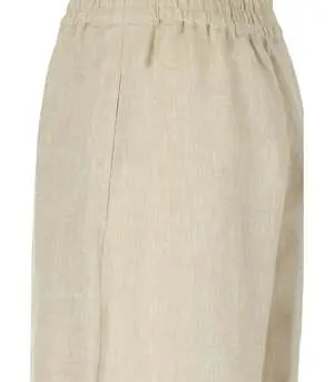 Max Mara Felino Linen Wide Leg Trousers